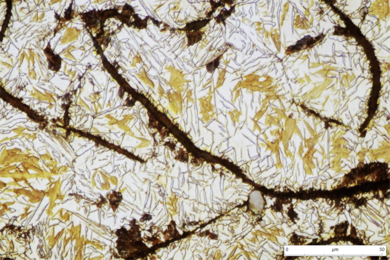 Microestructuras bainíticas
