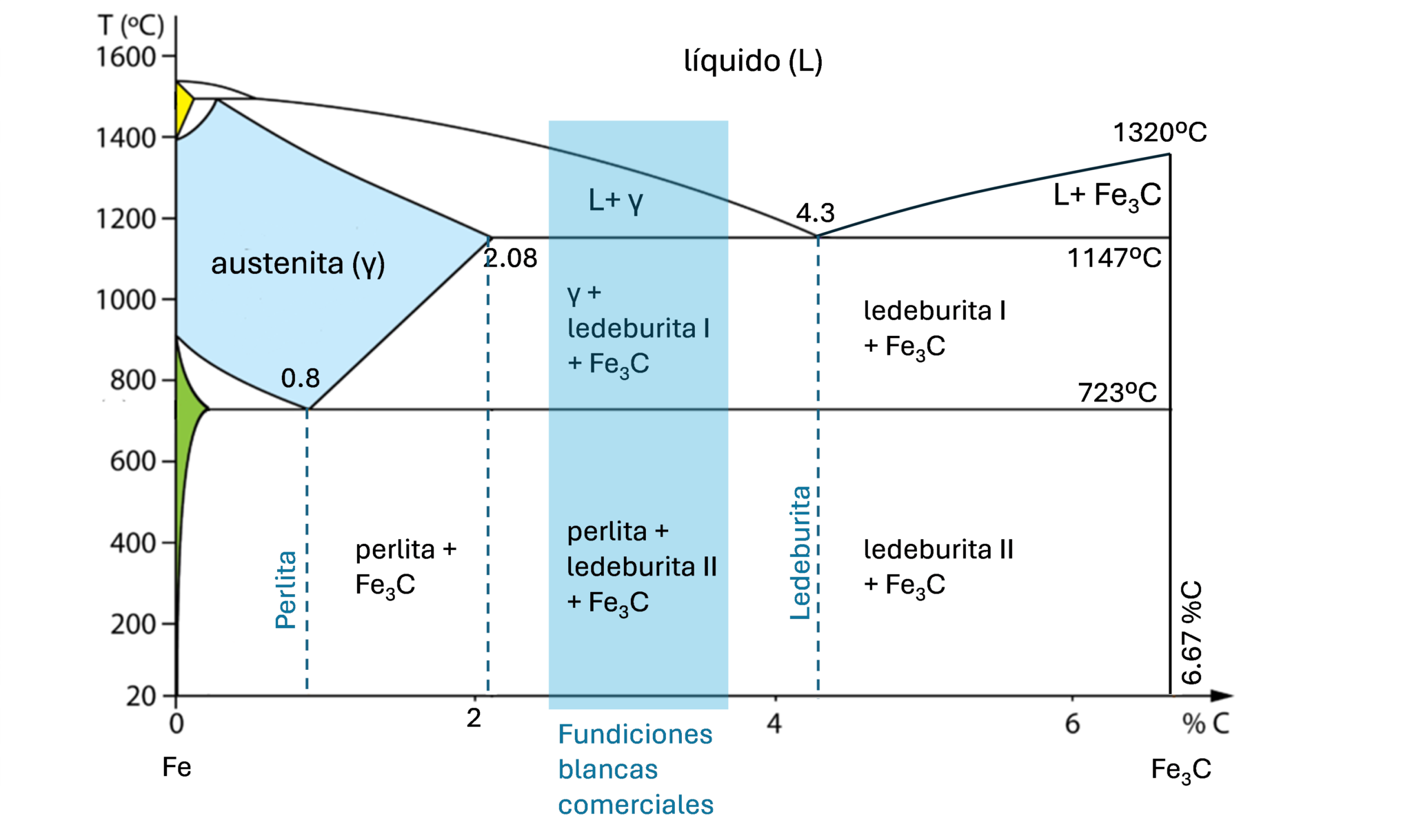Microestructura de las fundiciones